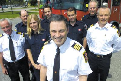 Whitby fire services burning bright
