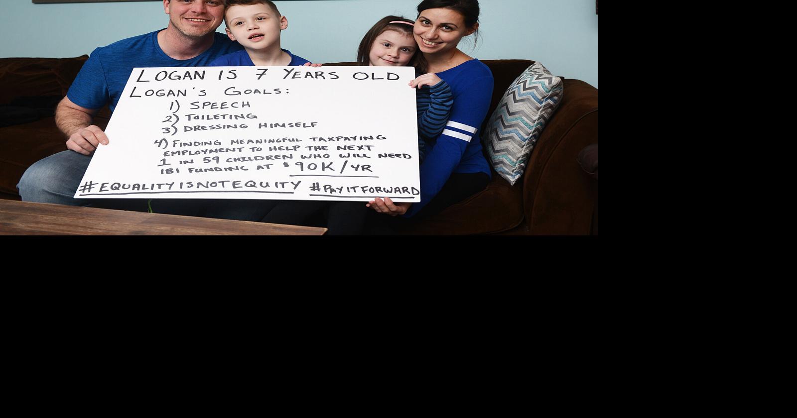 This seven-year-old Whitby boy can finally say his name and make eye ...