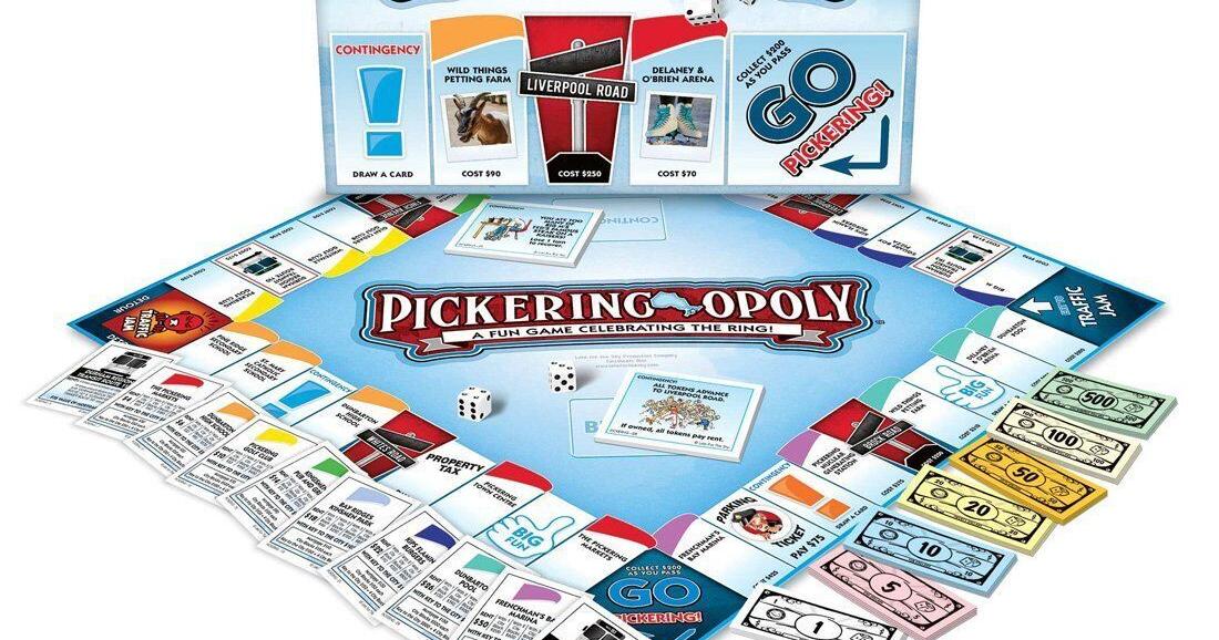 Pickering-Opoly is a twist on the classic game with local fun