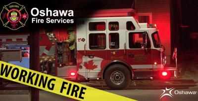 Roads reopen after early morning fire in Oshawa