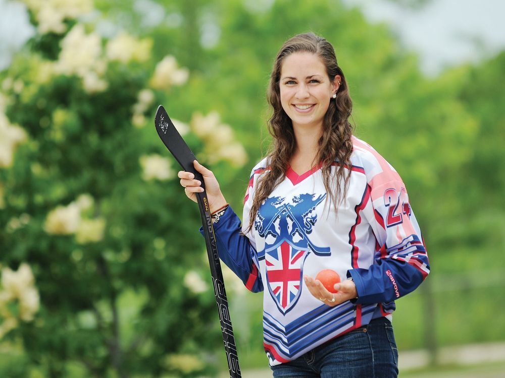 Bowmanville’s Stephanie Spencer had a ball playing for Great Britain
