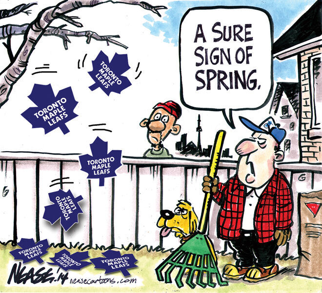 Today’s Cartoon: Falling Leafs