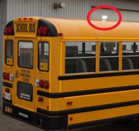 school bus top light