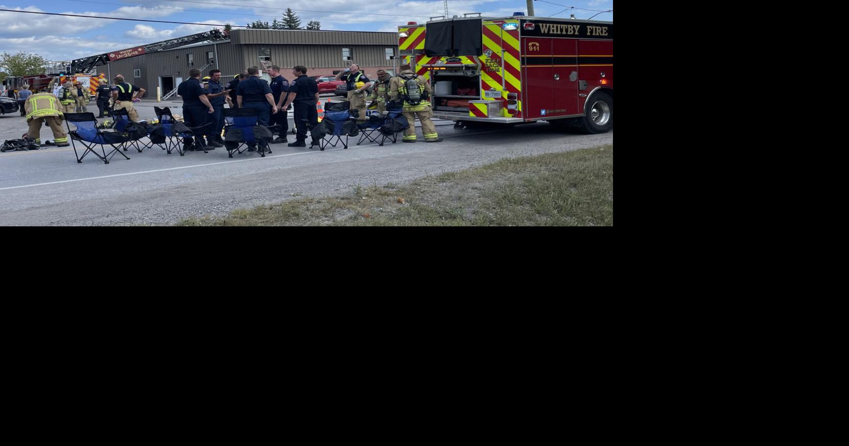 Fire in Whitby results in person taken to Sunnybrook with burns