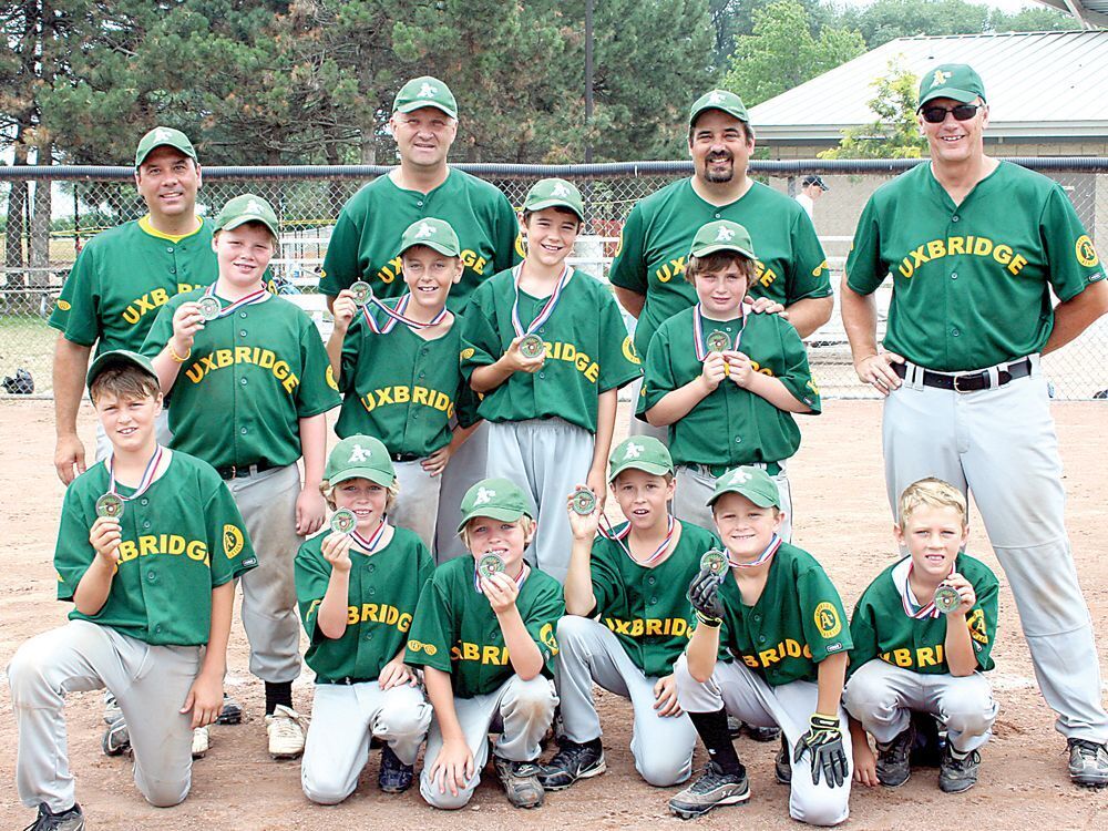 Uxbridge mosquito baseball team strong in tournaments