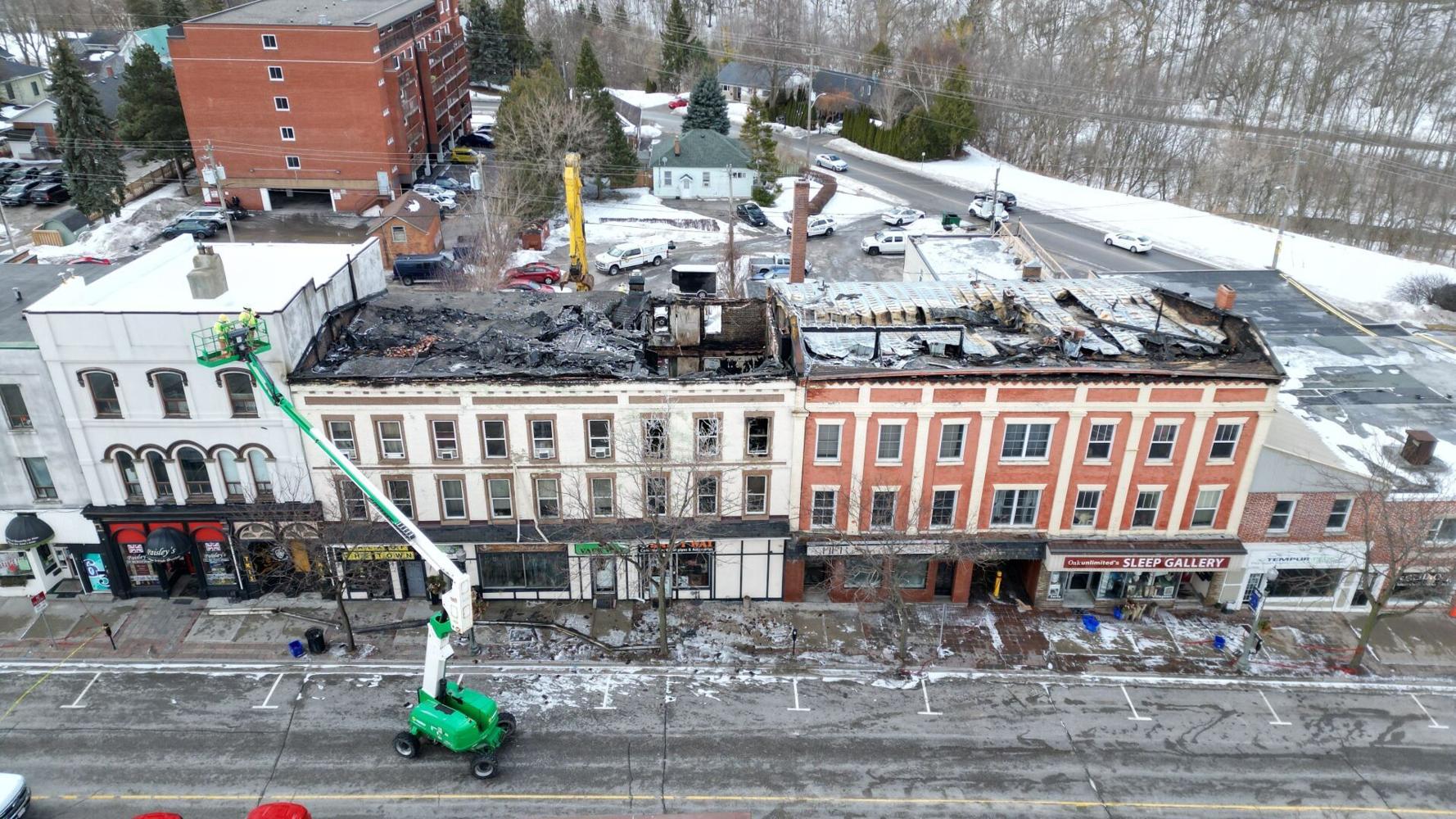 Investigation continues into downtown Bowmanville fire
