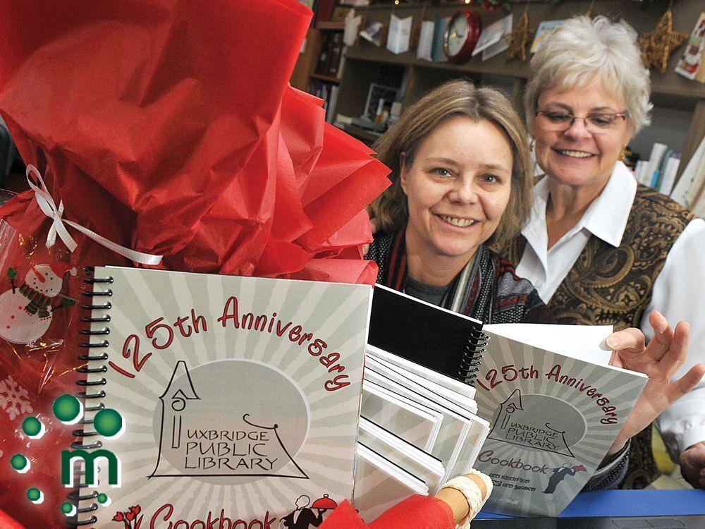 Uxbridge Public Library marks anniversary with 125 recipes