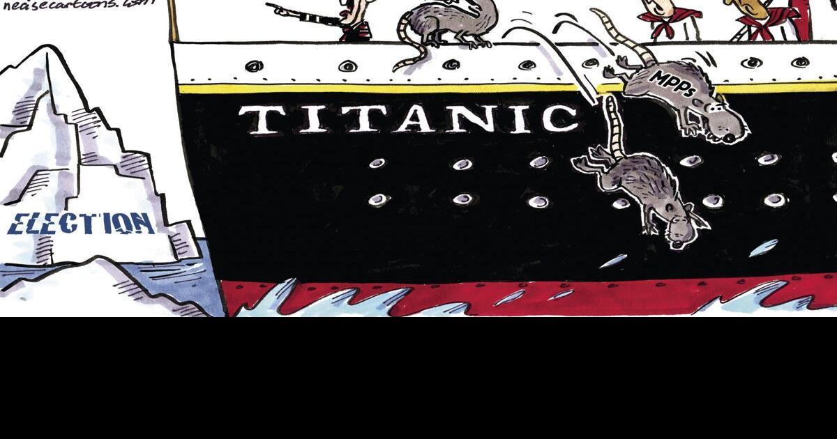 Today's cartoon: abandon ship