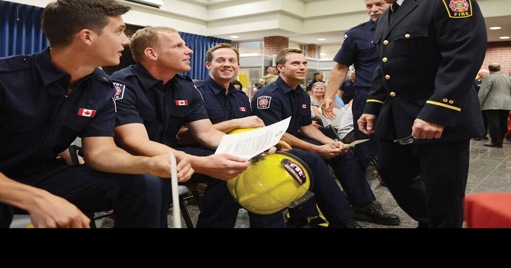 Whitby fire recruits join the brotherhood