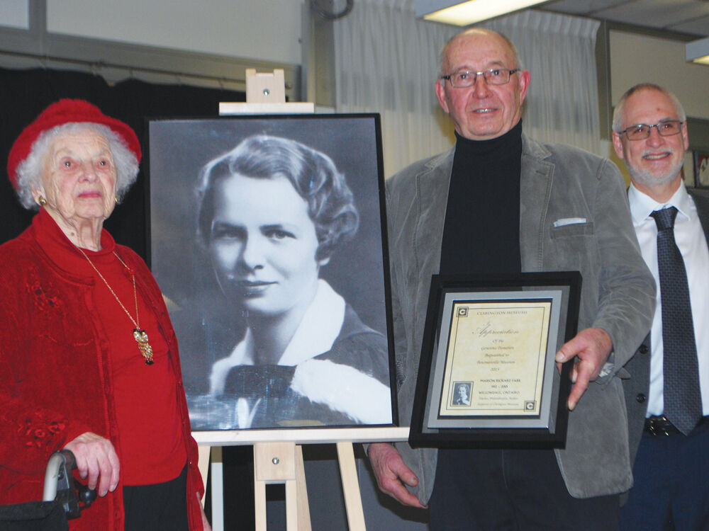 Local history lover Marion Rickard Farr supported Clarington museums ...