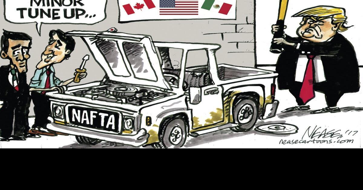 Today's cartoon: NAFTA tweaks