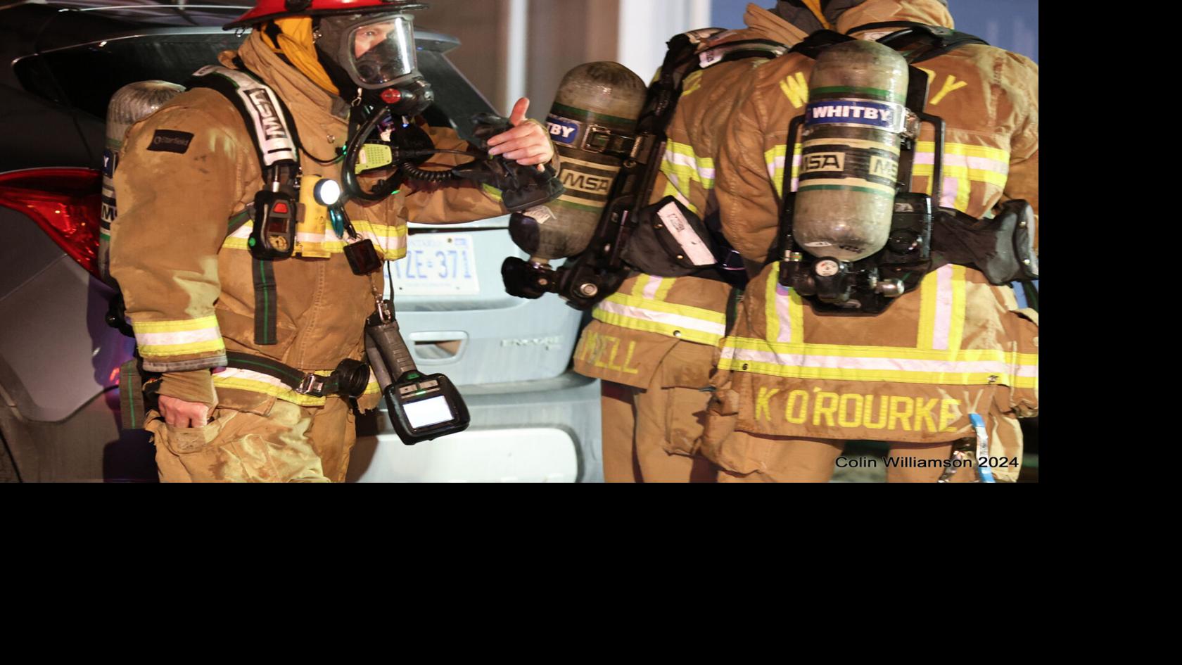 Whitby firefighters quickly extinguish house fire