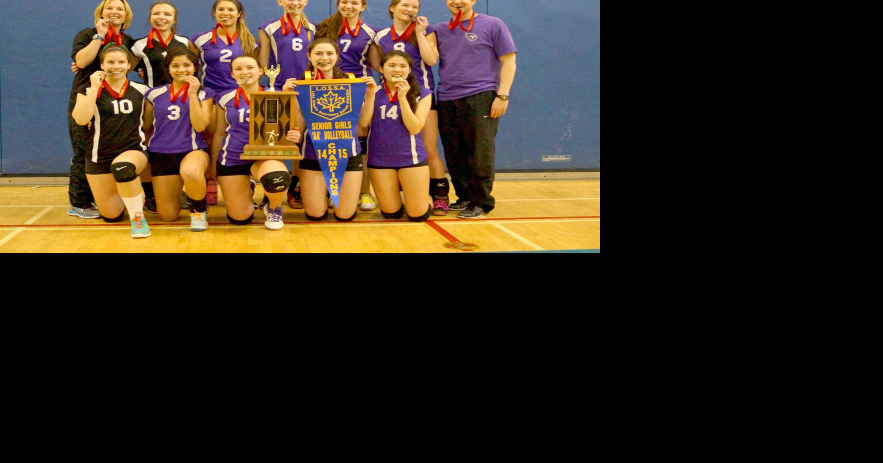 Courtice's Holy Trinity Titans win LOSSA volleyball