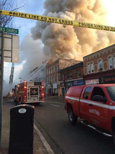 Timeline of Whitby's Easter weekend fire in 17 images
