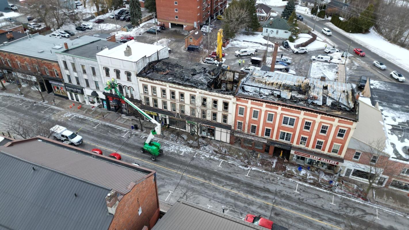 Investigation continues into downtown Bowmanville fire