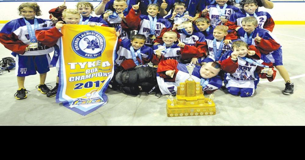Whitby Warriors tyke A team wins at Ontario Lacrosse Festival