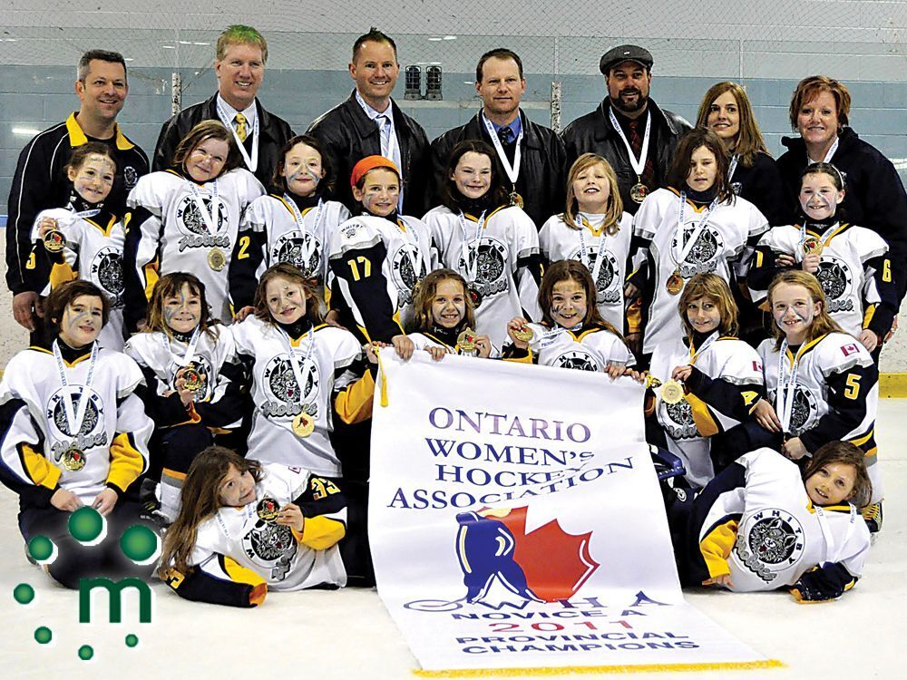 Whitby novice A hockey team good as gold