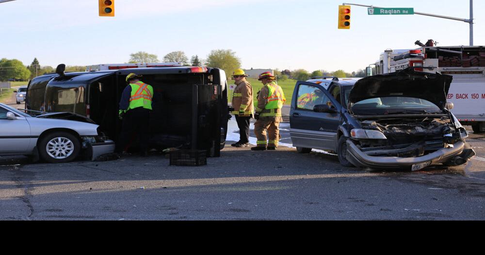 Crash, rollover in north Oshawa