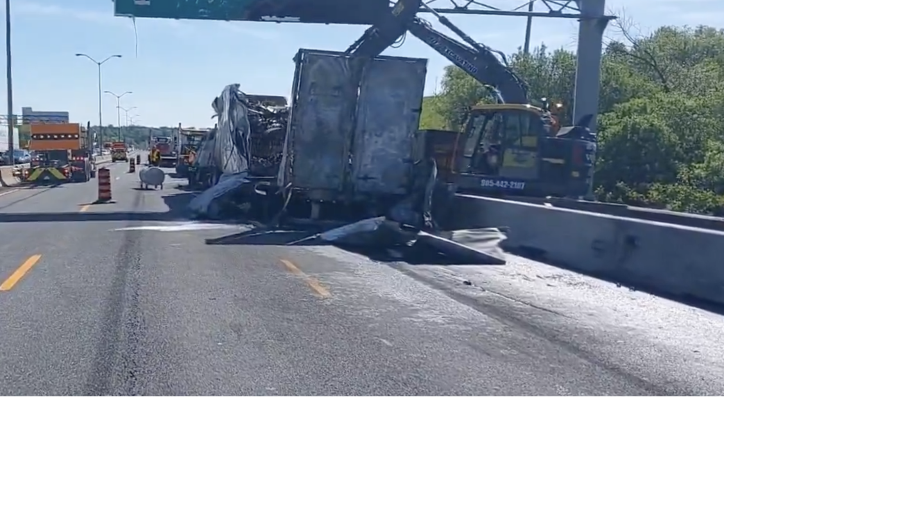 UPDATED: All eastbound 401 lanes reopened early Wednesday