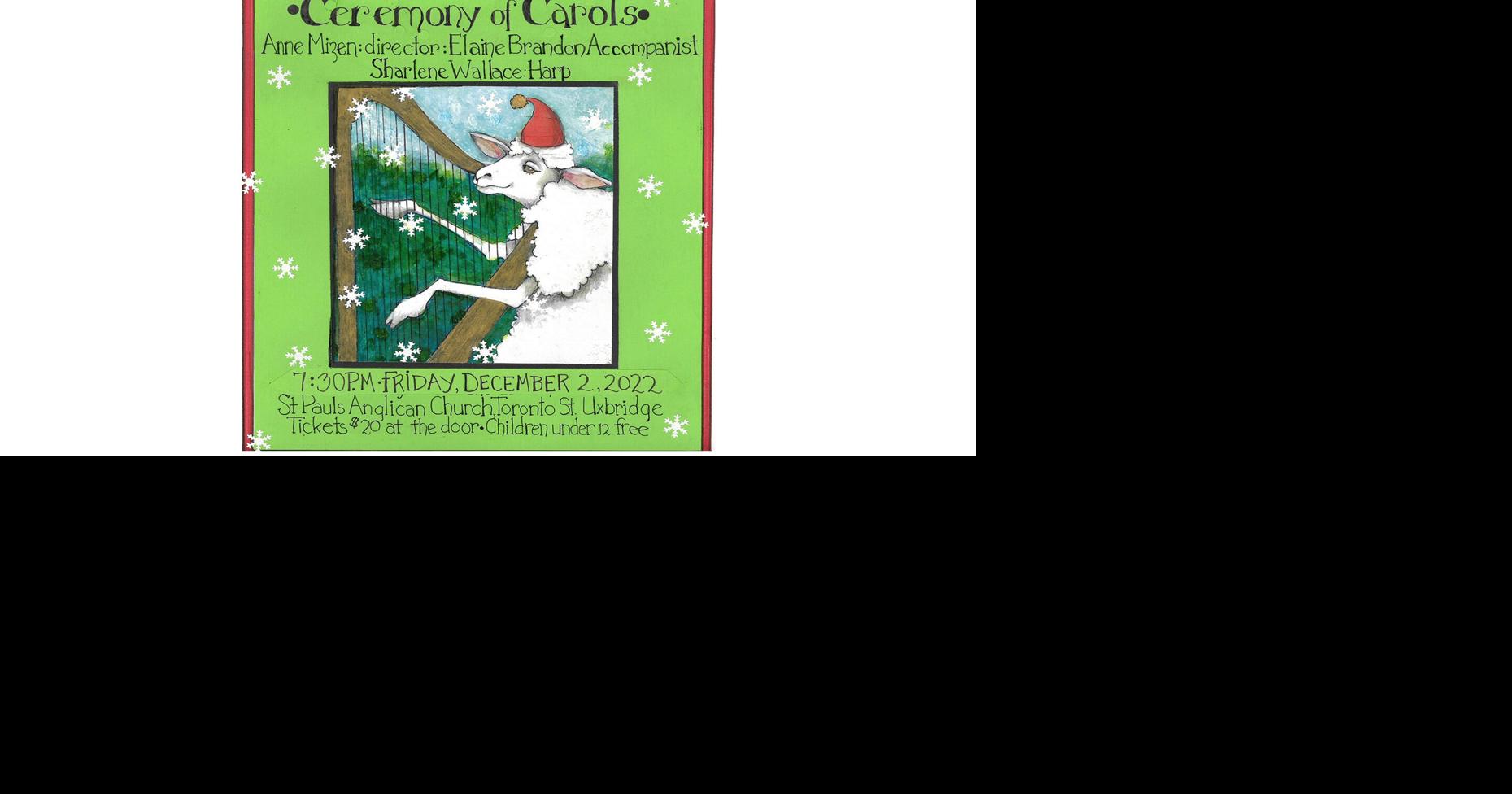 Monday Morning Singers Christmas carol performance Dec. 2