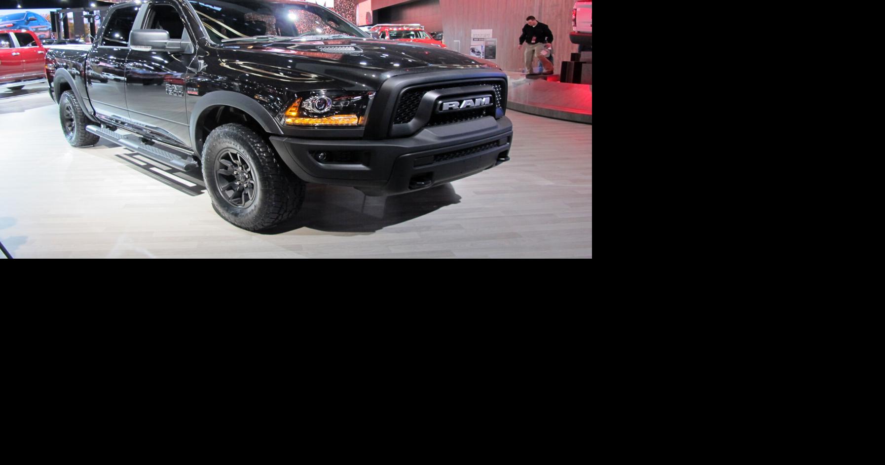 Ram Rebel Black bows in Detroit