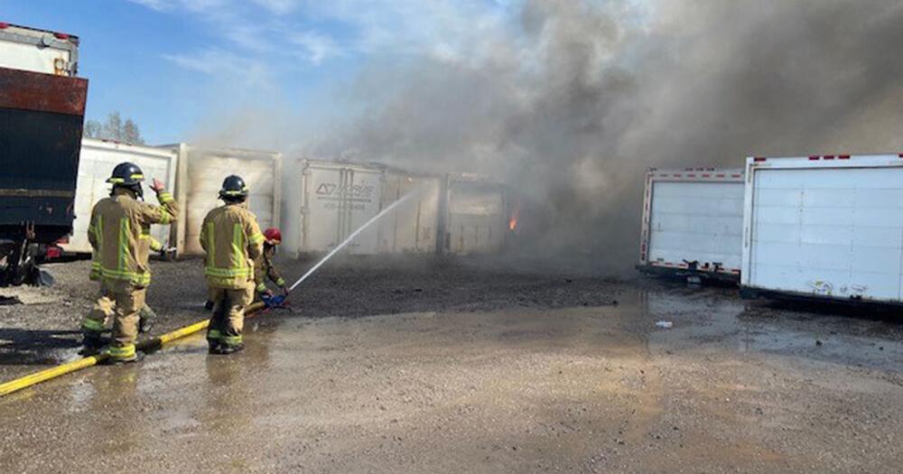 Cutting tools may have sparked Pickering fire
