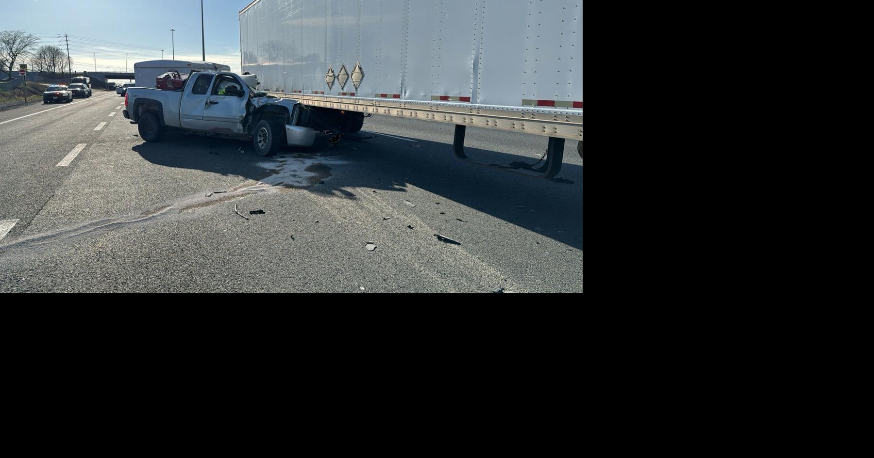 Driver seriously hurt after Whitby crash involving transport