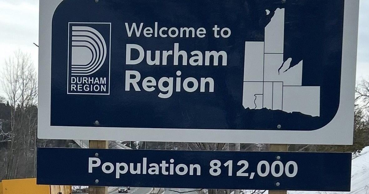 Durham installs regional population signs