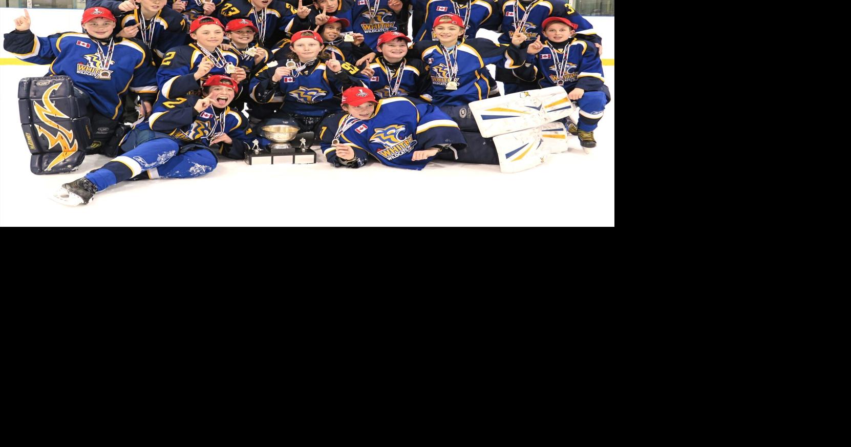 Whitby Wildcats minor peewee AA hockey team wins OMHA championship