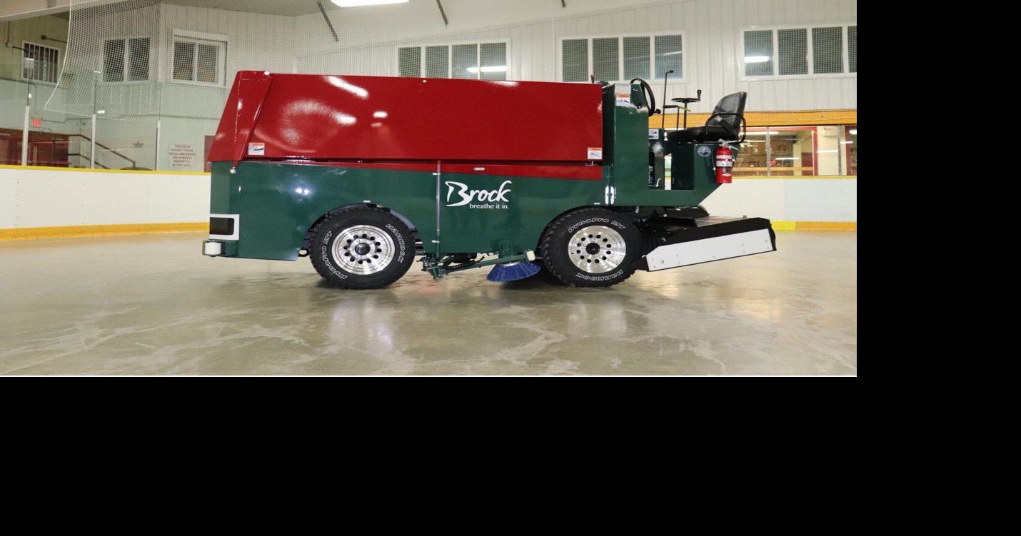 Brock introduces electric ice resurfacing machine