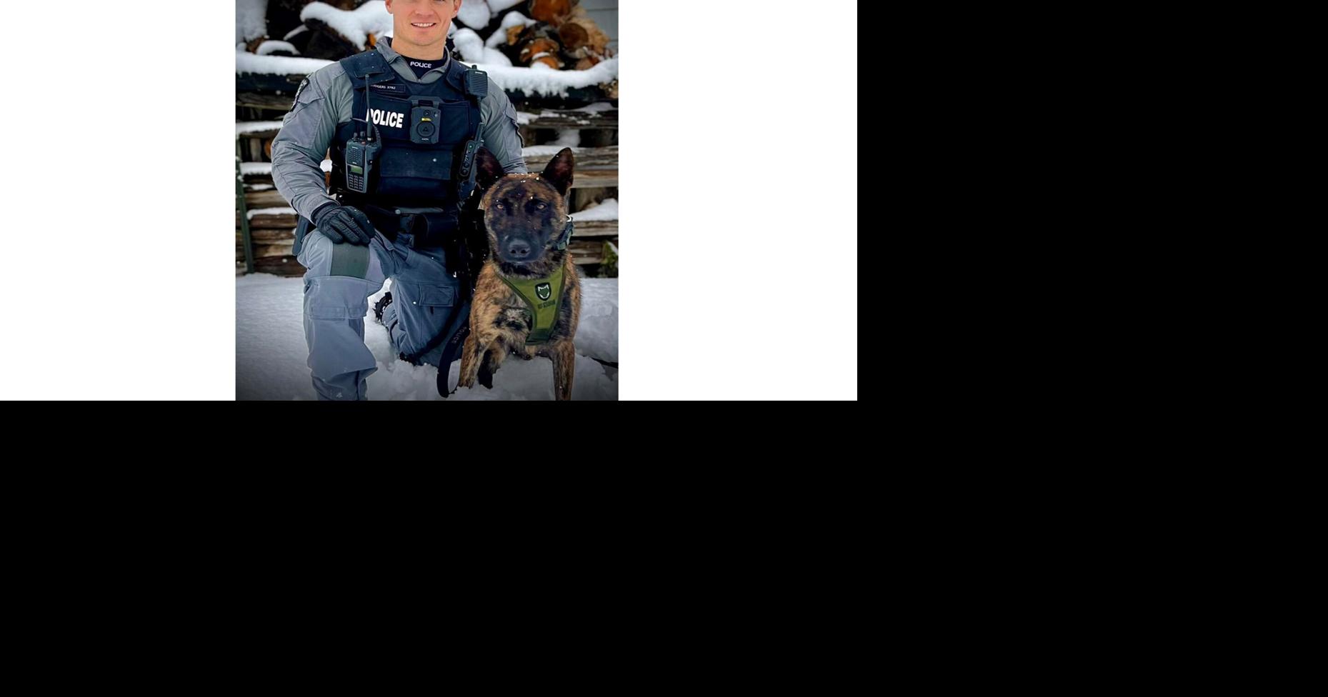 Newest Durham police recruit loves a good game of tug of war and back rubs