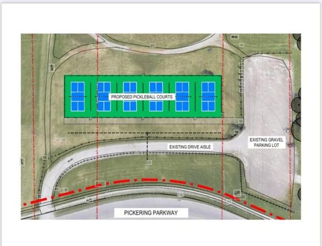 Pickering pickleball courts set to open this fall