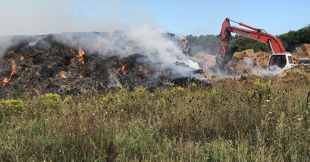 UPDATE: Crews still on scene of fire at mushroom farm in Whitby