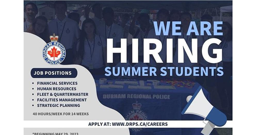 SUMMER HELP WANTED: Durham police looking to fill a number of summer ...