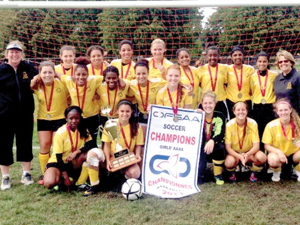 Pickering High School OFSAA soccer champions