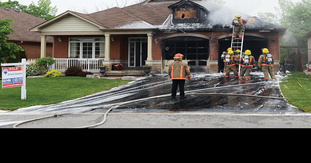 Clarington fire crews battling Bowmanville blaze