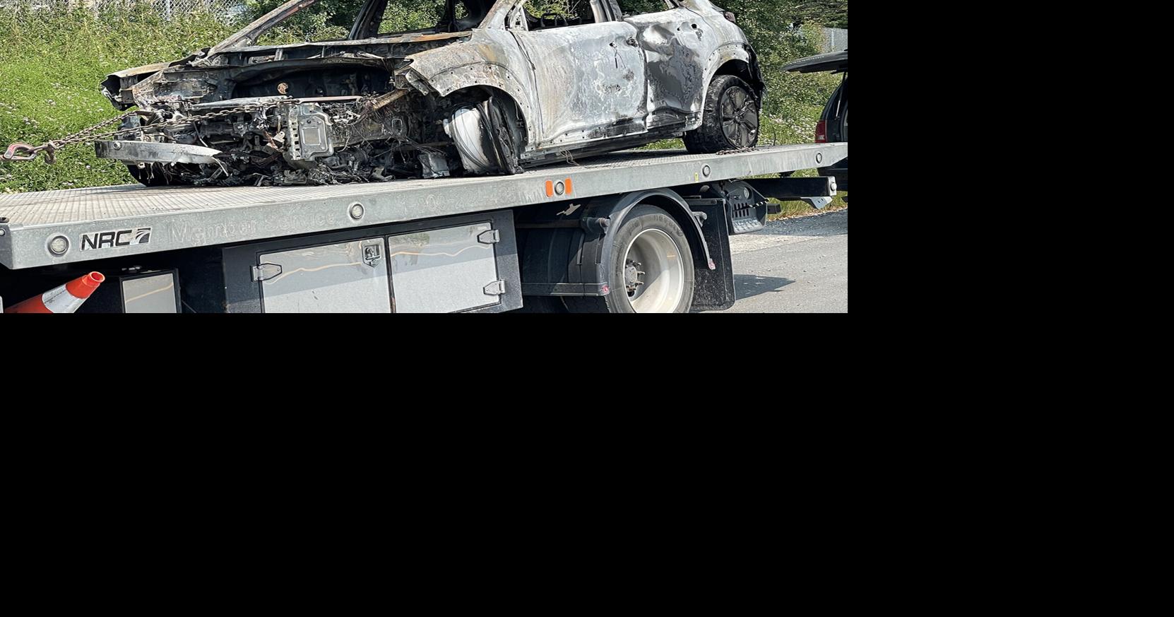 UPDATE: Clean up work continues at scene of fiery crash on Hwy. 401 in ...