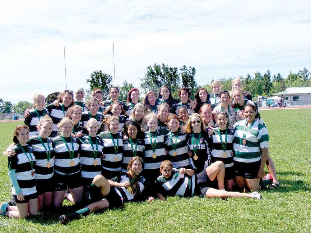 Courtice Cougars win bronze in OFSAA girls’ rugby
