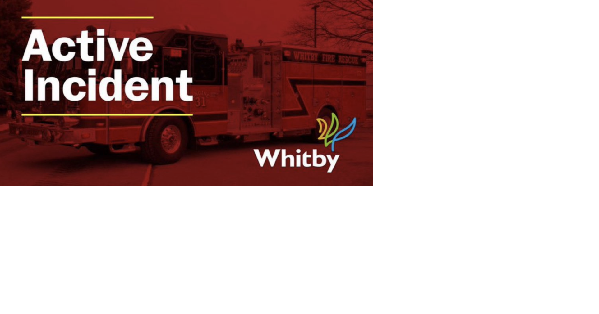 Whitby firefighters douse basement blaze Tuesday evening