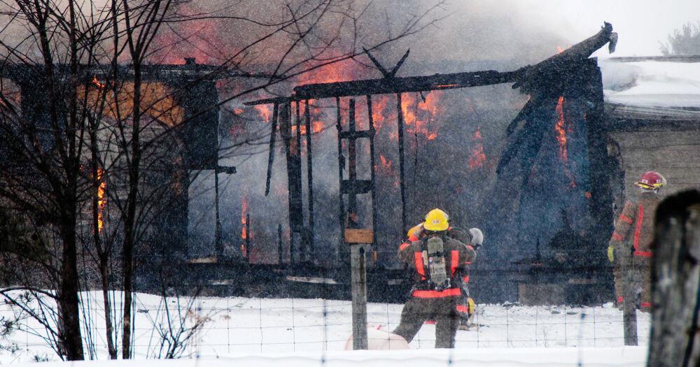 Three firefighters injured fighting stubborn Clarington fire