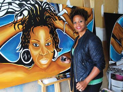 Ajax artist fuses art-making, emotional well-being
