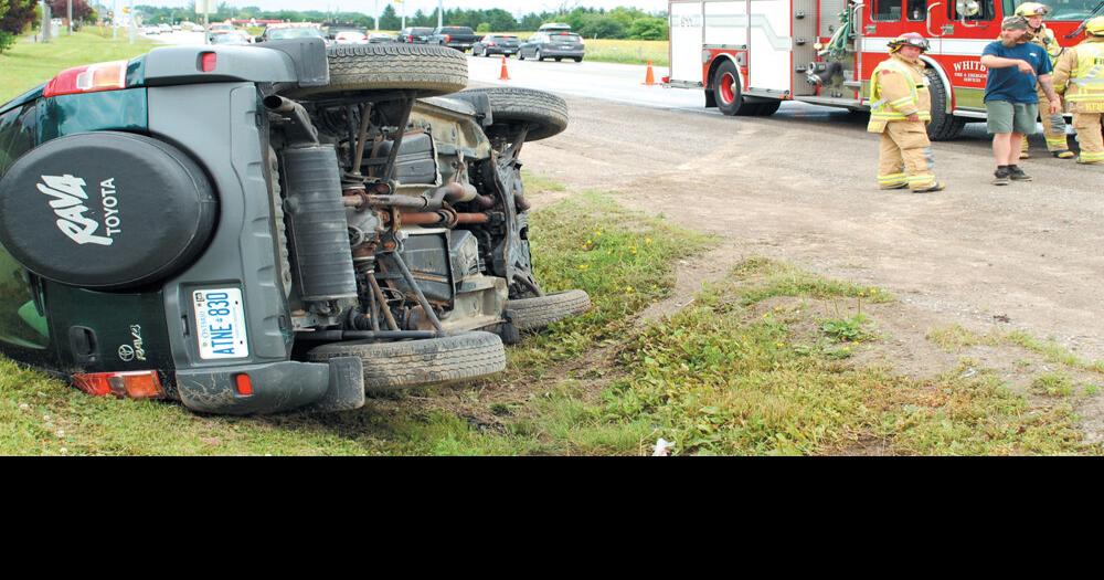 Rain a factor in motor vehicle accident in Whitby