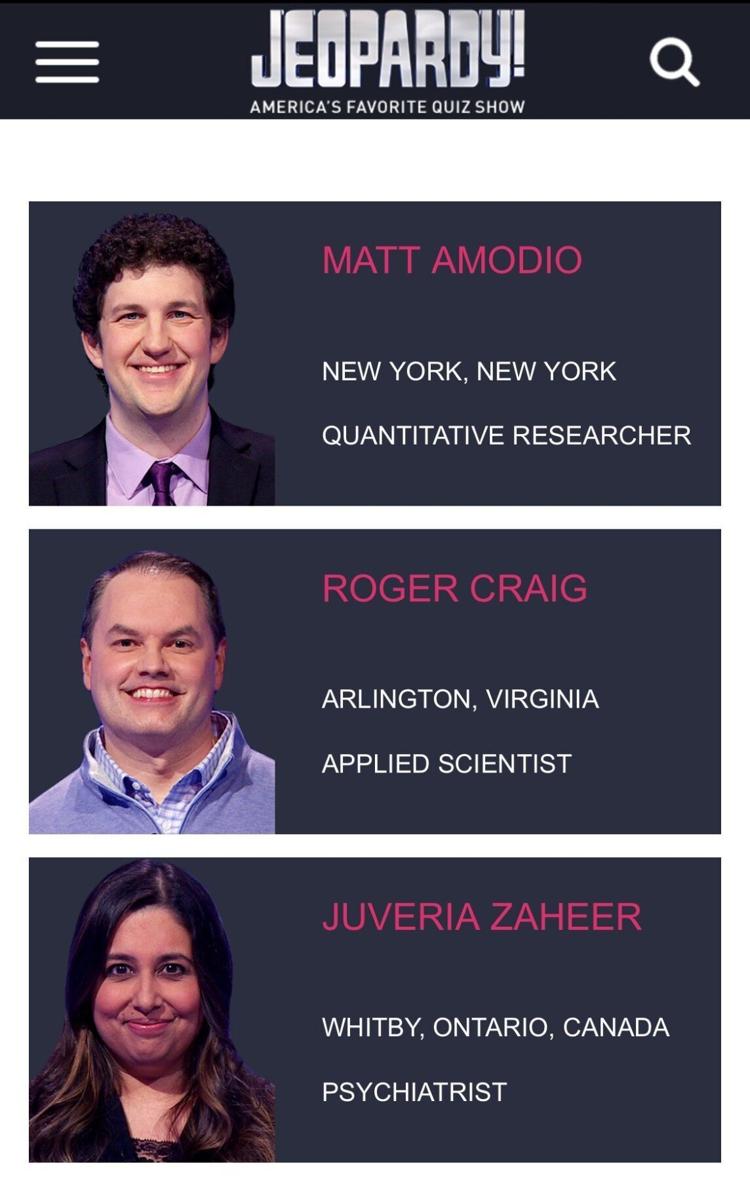 Whitby’s Juveria Zaheer going for Jeopardy greatness