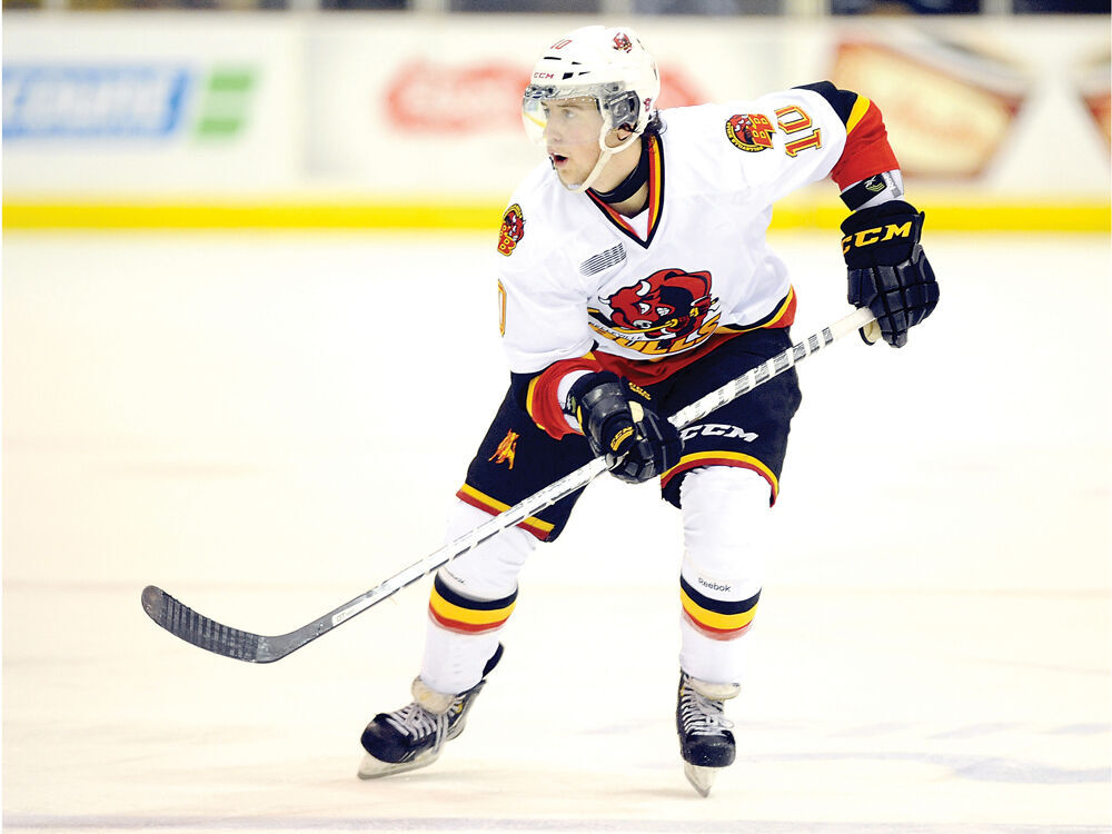 Jake Marchment running with the Bulls