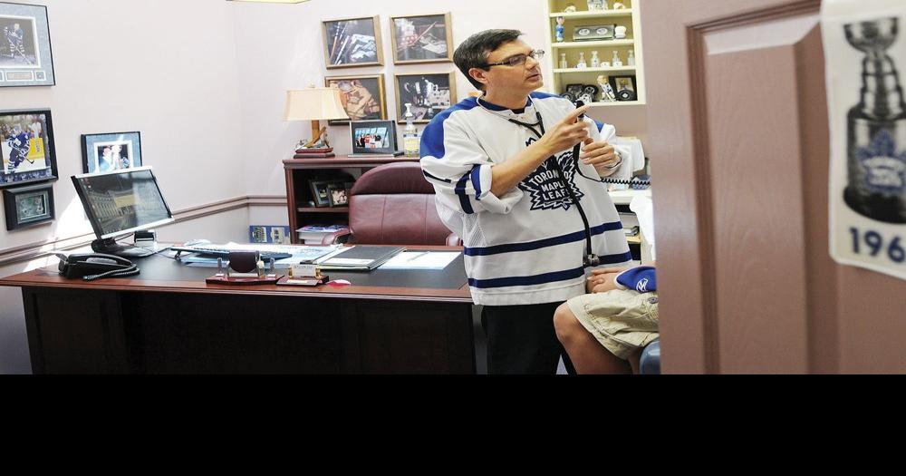 Dr. Cecutti prescribes Blue and White to patients