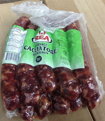 Salmonella concern sparks sausage recall