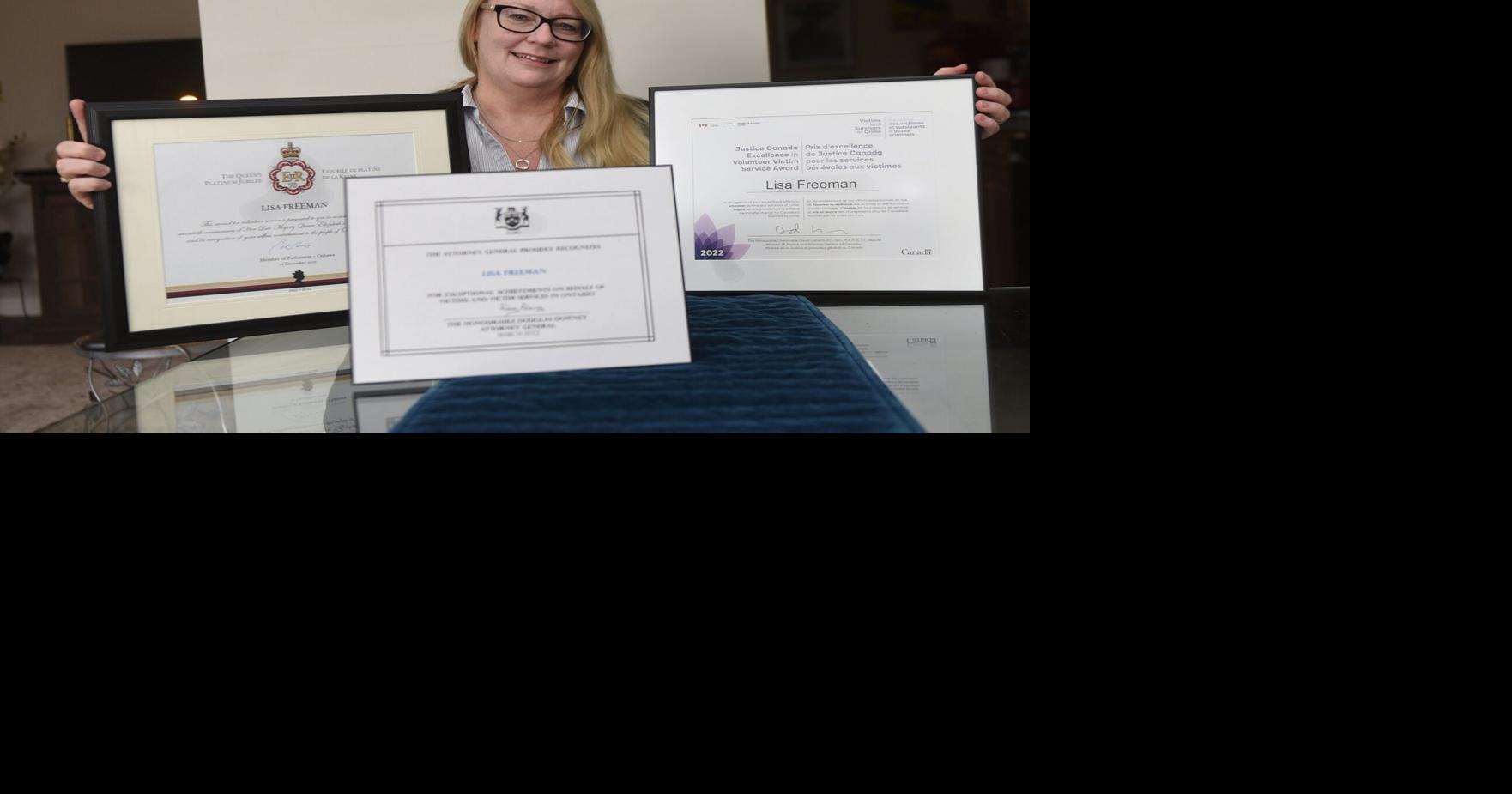 Oshawa rights advocate Lisa Freeman honoured with 3 awards