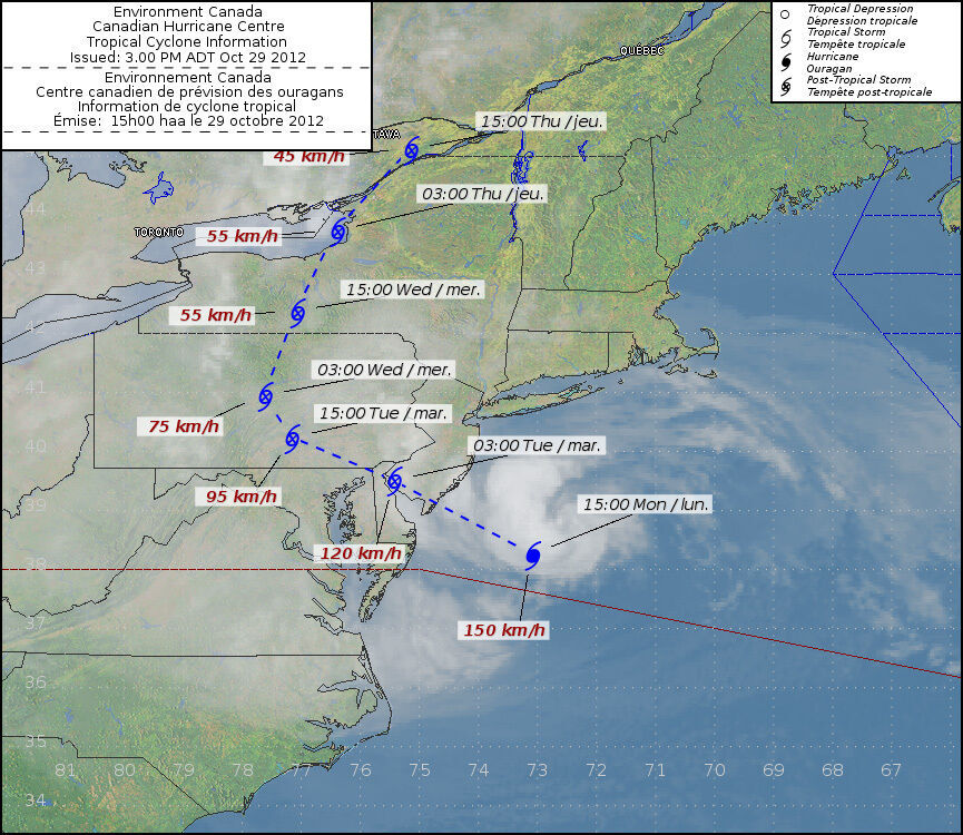 Hurricane Sandy: What you can expect when the Frankenstorm hits town