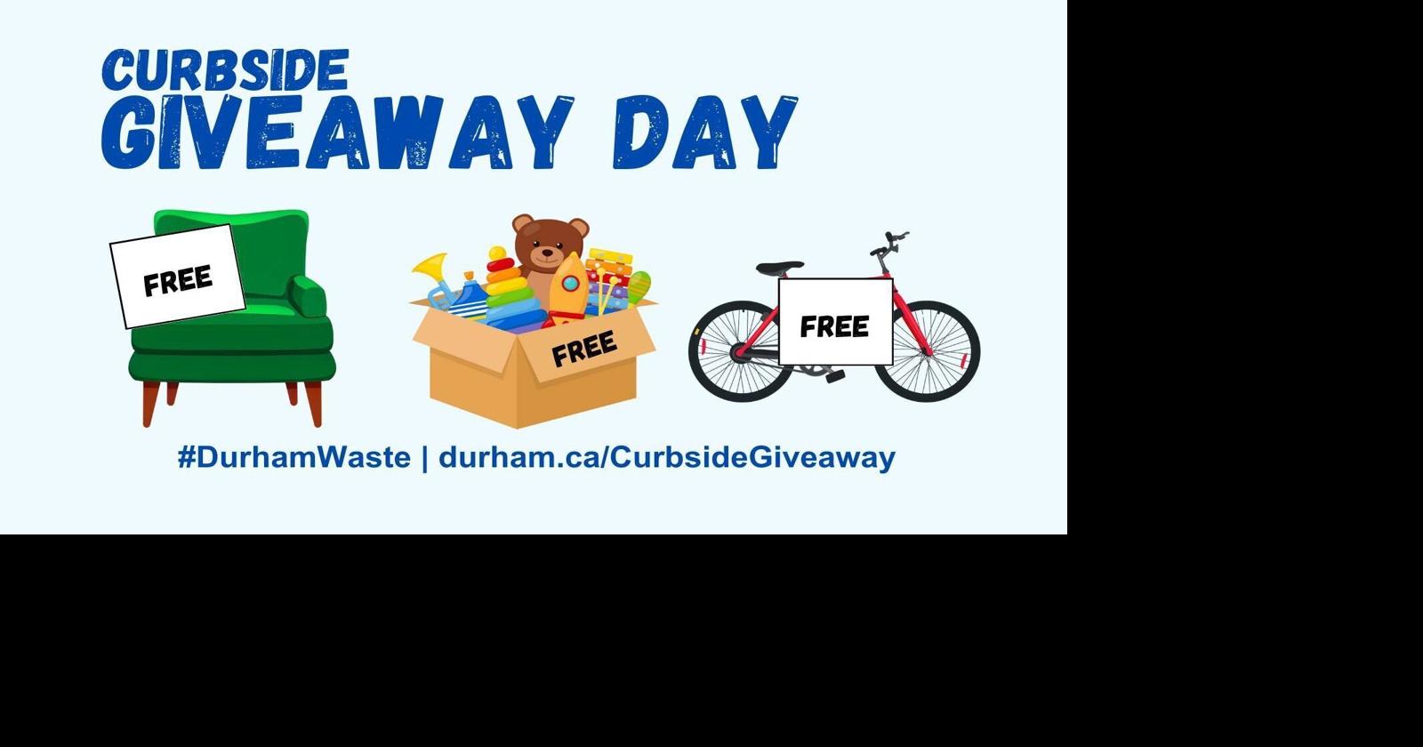 Durham Region Curbside Giveaway Day hits May 4