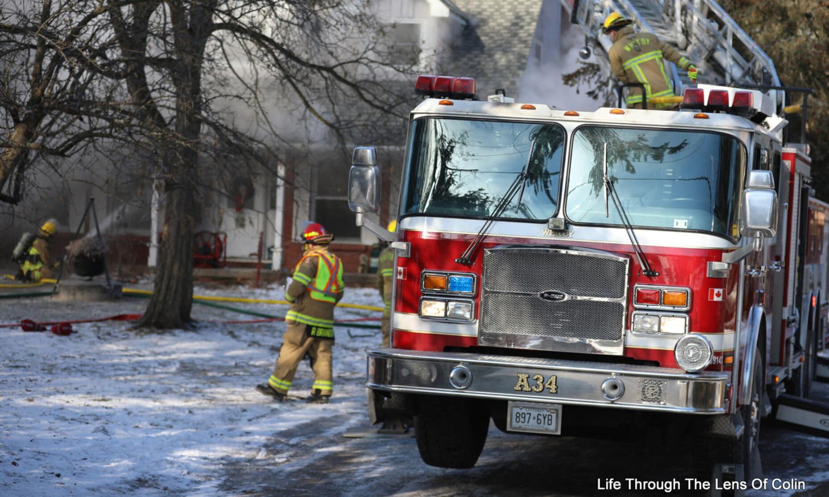 Extreme cold, lack of hydrants challenge Whitby firefighters battling ...